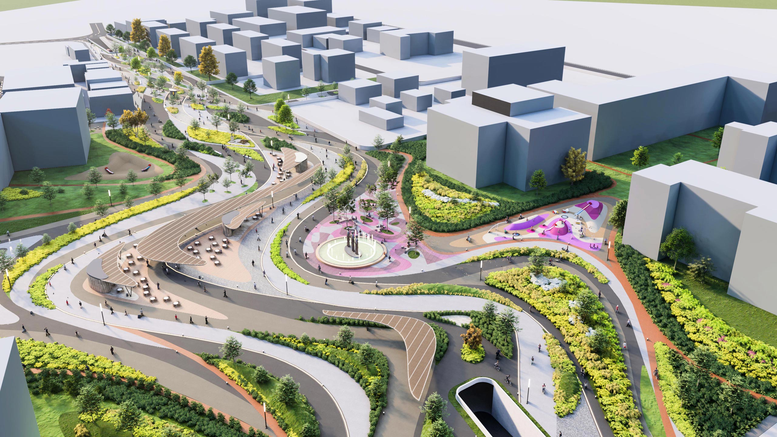 Drenas Meydan Düzenleme – MYTH Mimarlık